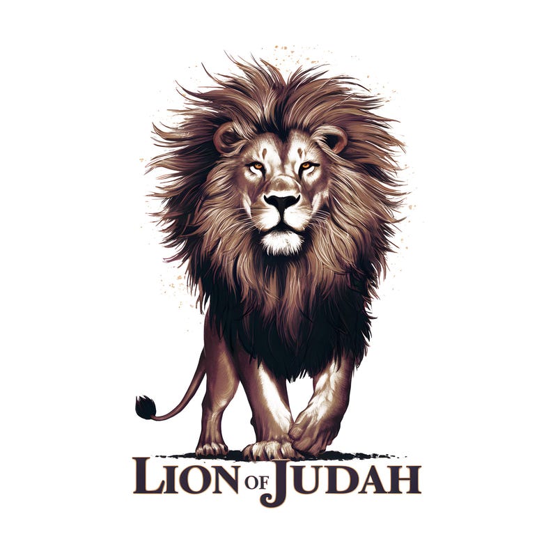 Majestic Lion of Judah T-shirt (unisex) - Etsy