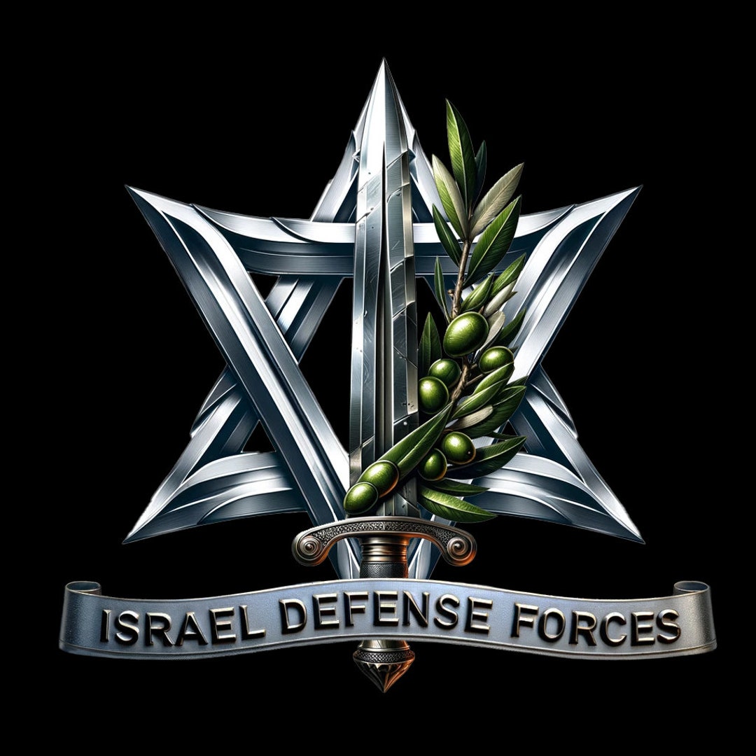 IDF Emblem T-shirt: Israel Defense Forces, Swords of Iron - Etsy
