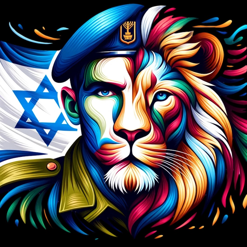 IDF Lion of Judah Pride and Glory Unisex Sweatshirt - Etsy