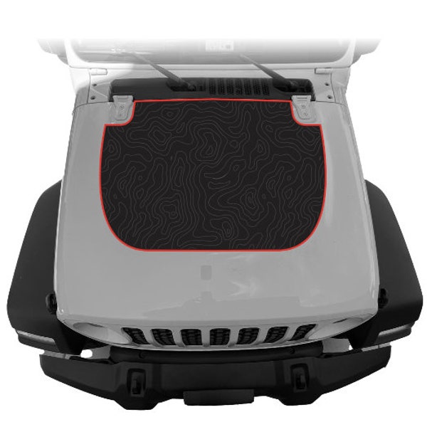 Topography Car Decals - Etsy