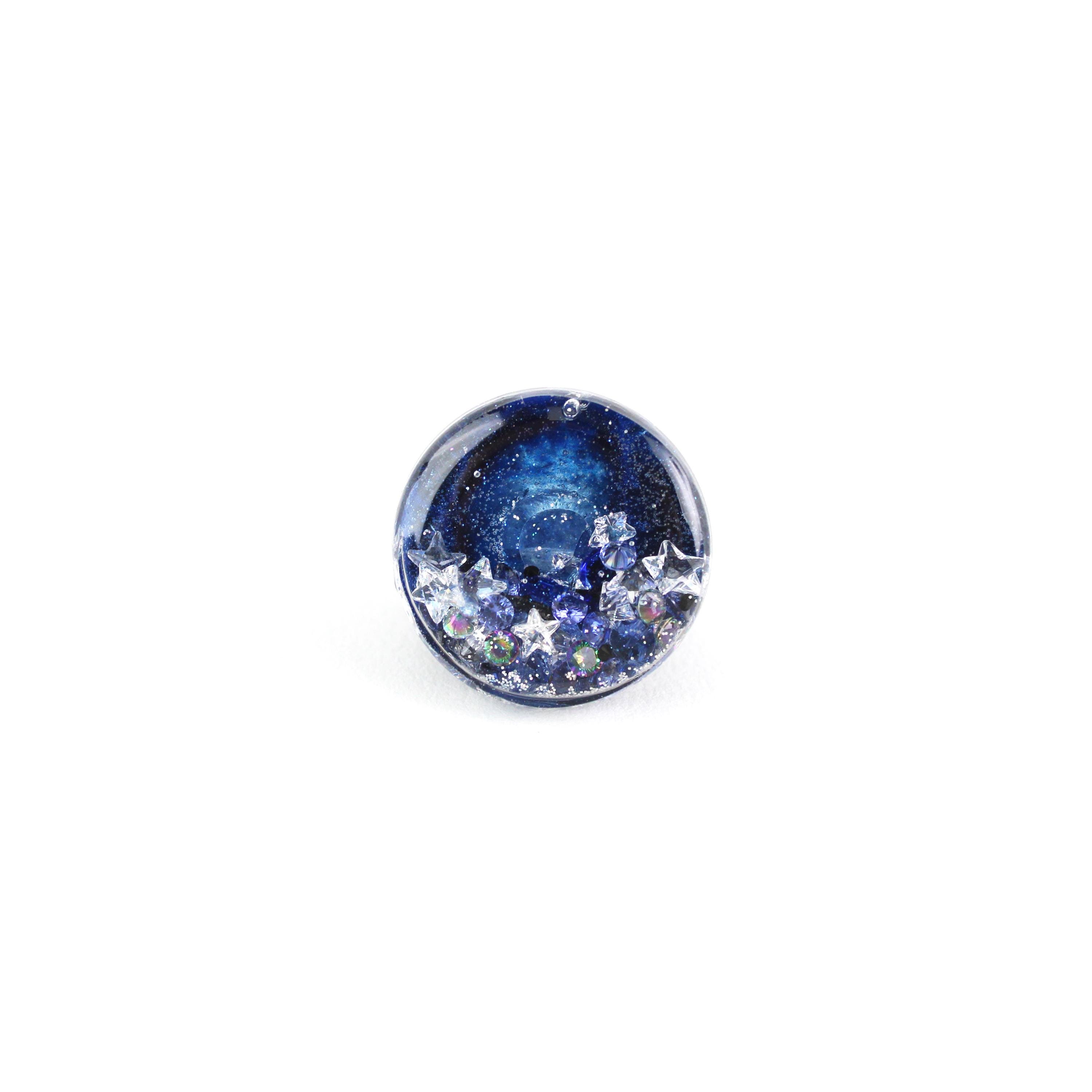 Star Signet Ring, Starry Night Van Gogh Ring, Celestial Star Ring ...