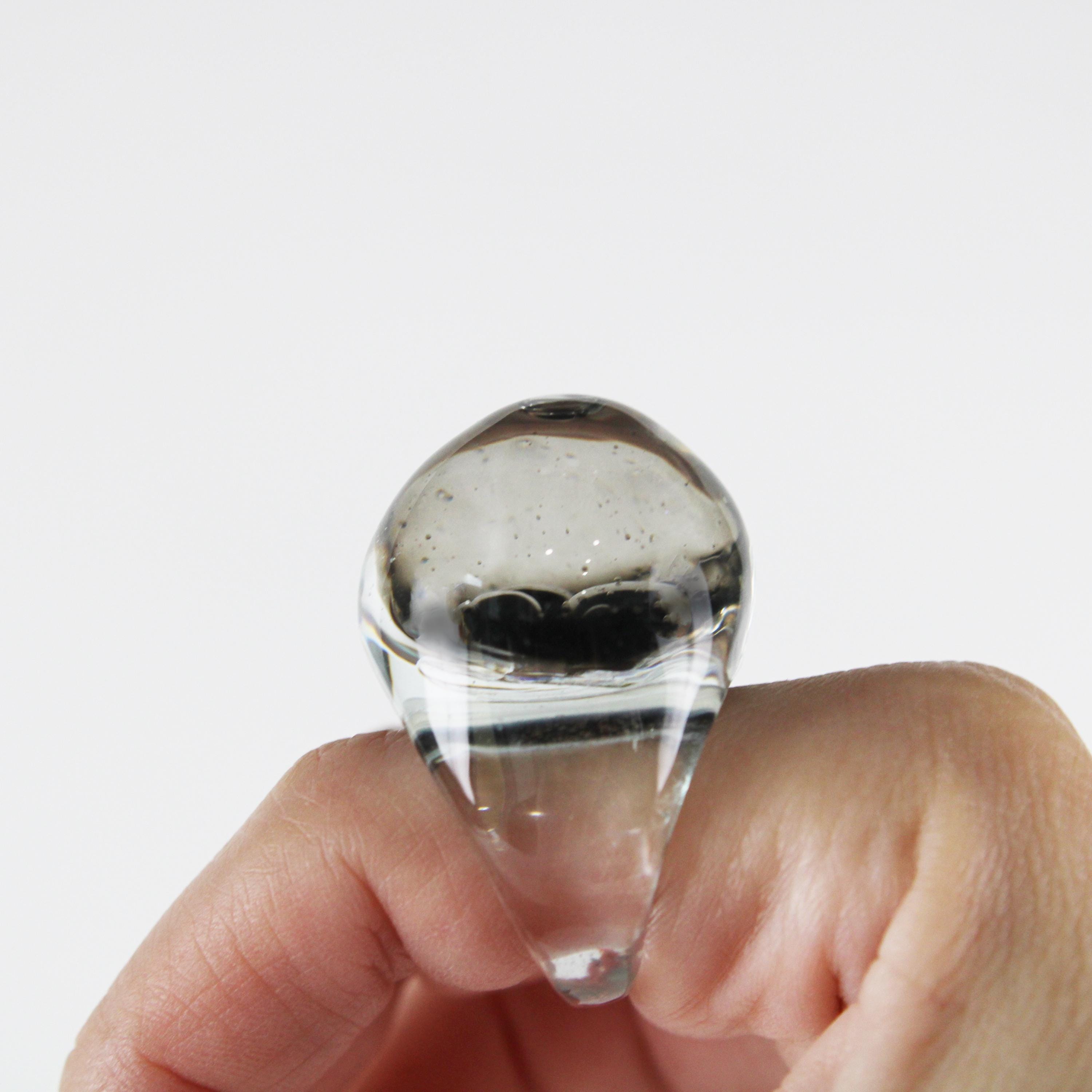 Lava Ring Symbiote Black, Lava Lamp Ring, Giger Ring, Water Ring, Dark ...