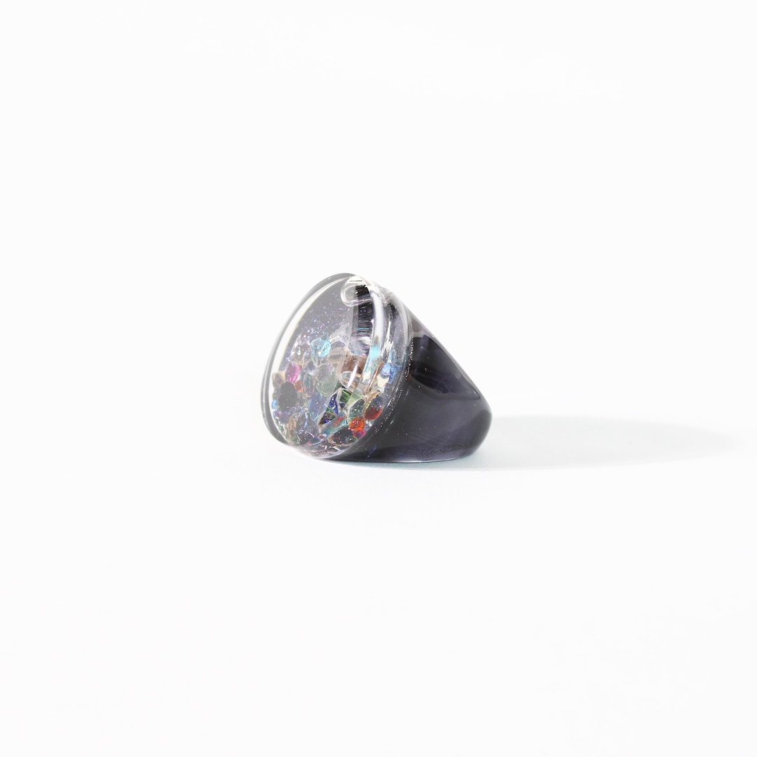 The Signet Ring Cosmic, Shaker Ring, Aqua Ring,water Ring, Galaxy Ring ...