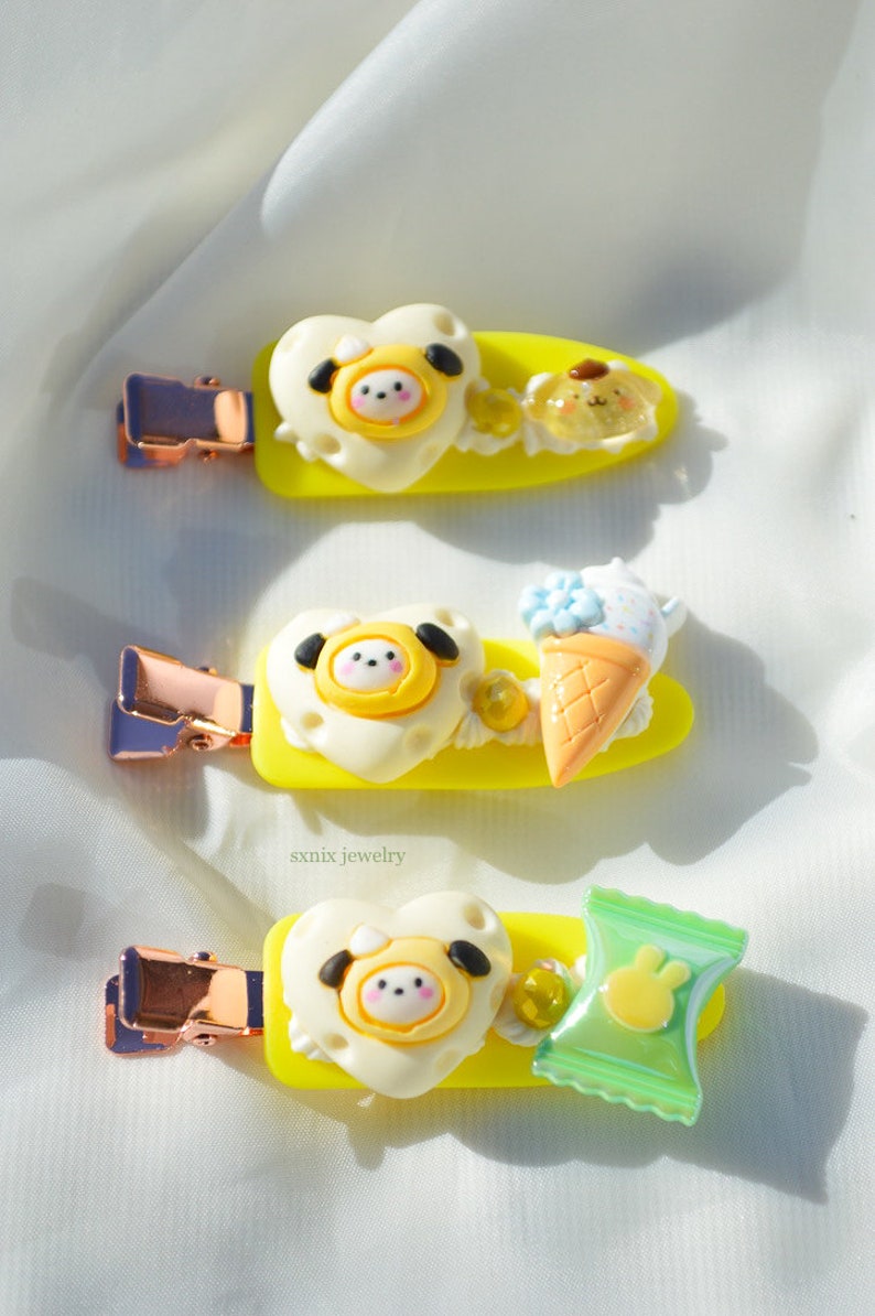 BT21 Clips Hair Clips, Bag Clips, BTS - Etsy