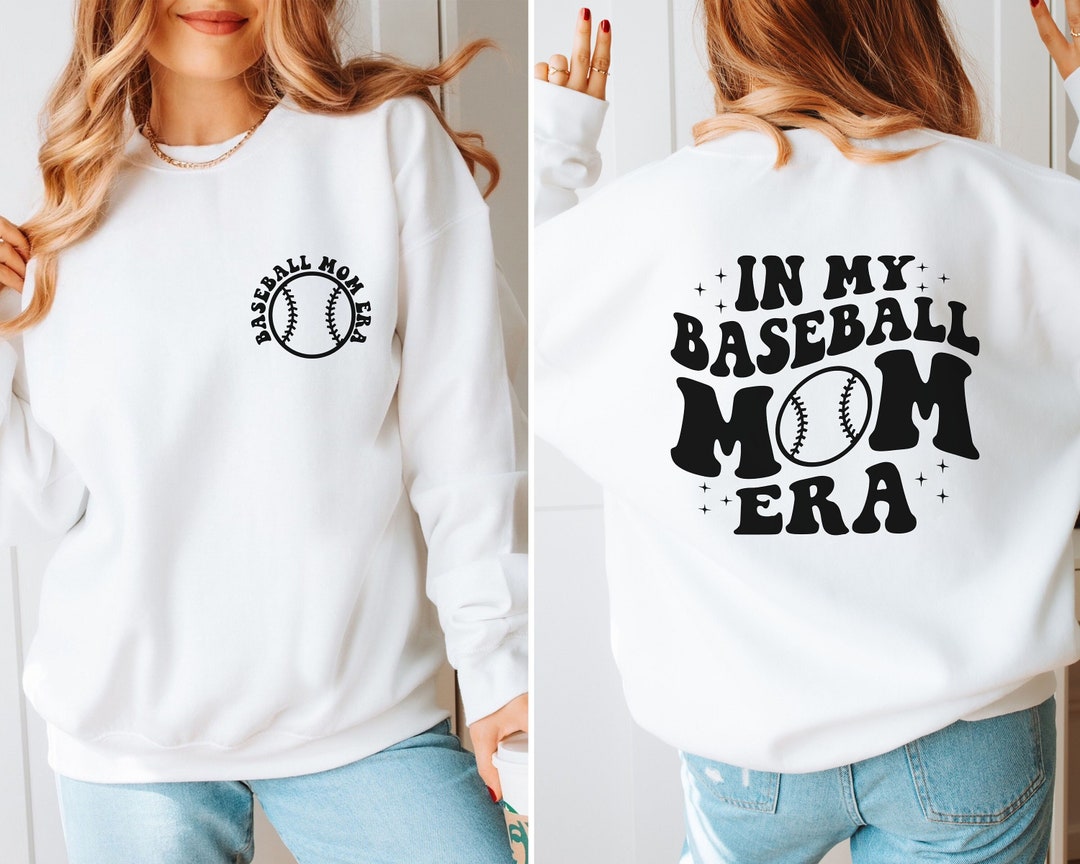 Baseball Mom Era Sweater Baseball Mama Sweater Baseball Game - Etsy