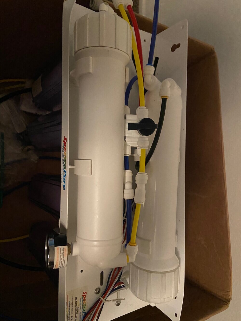Spectrapure® Maxcap RO/DI System W/ Manual Flush - 180 GPD - Etsy