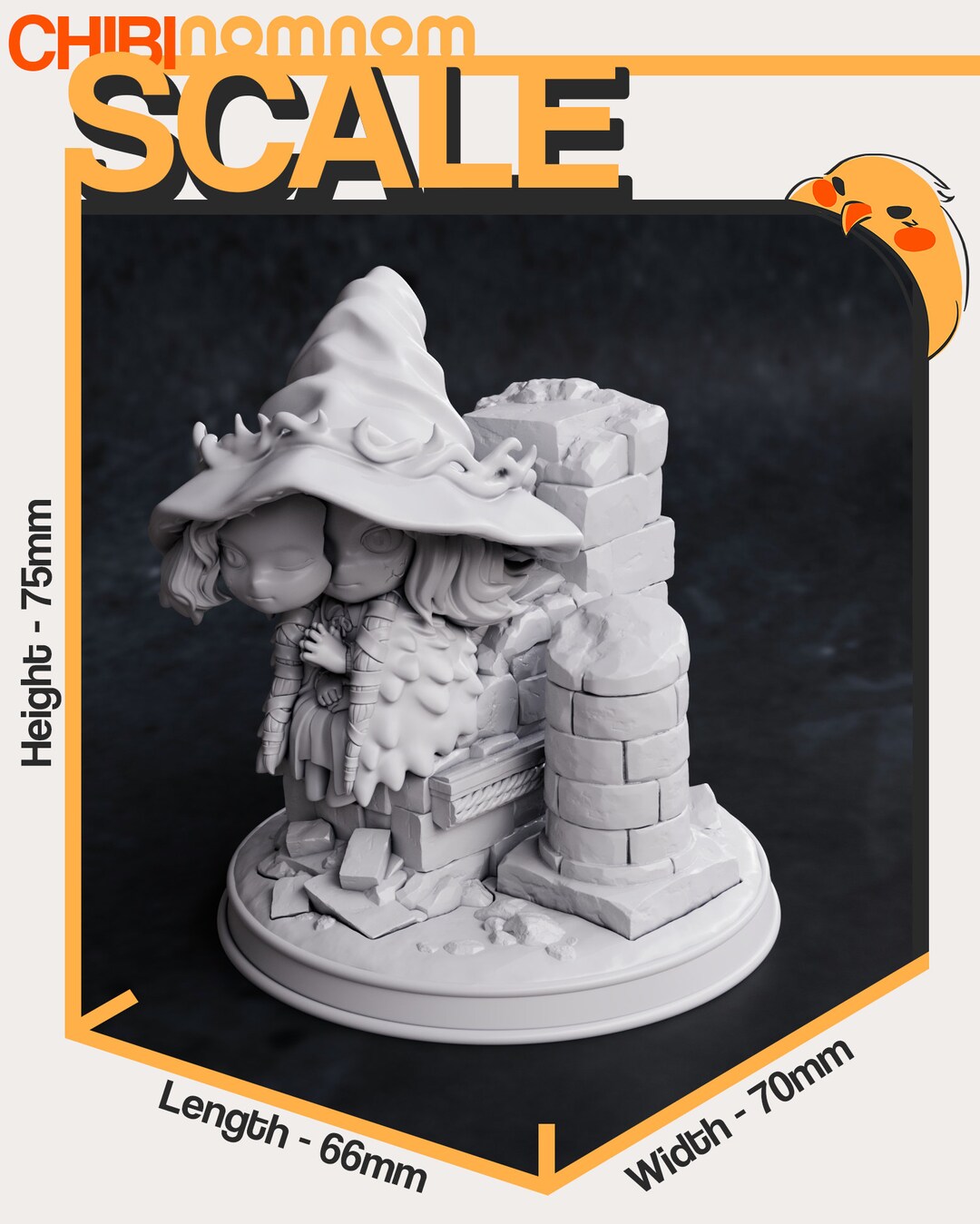 Ranni Elden Ring Chibi Nomnom Figures - Etsy