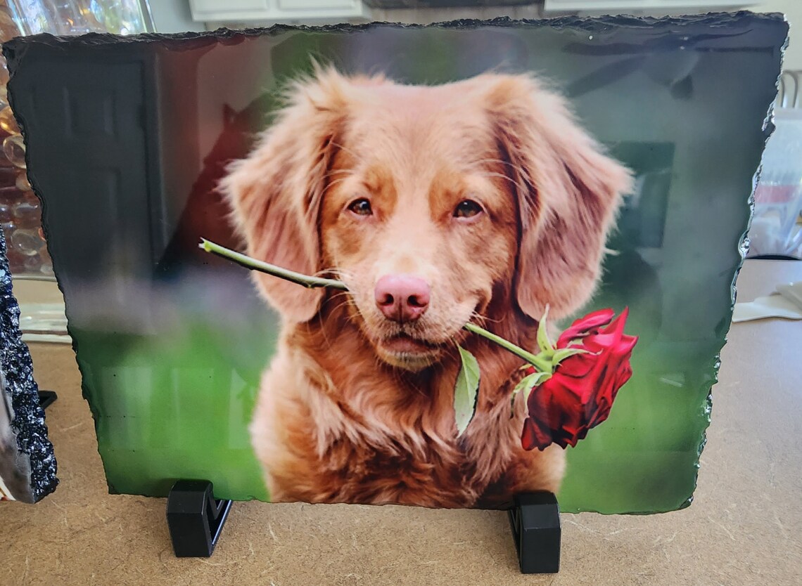 Custom Slate Rock for Your Photos - Etsy