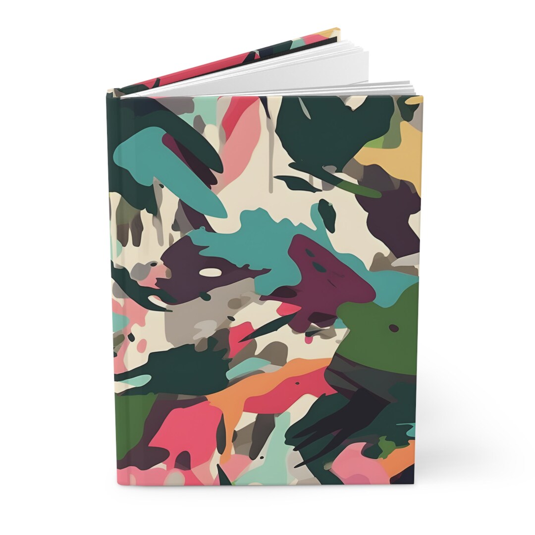 Desert Camouflage Hardcover Journal - Lined/blank Pages - Military ...