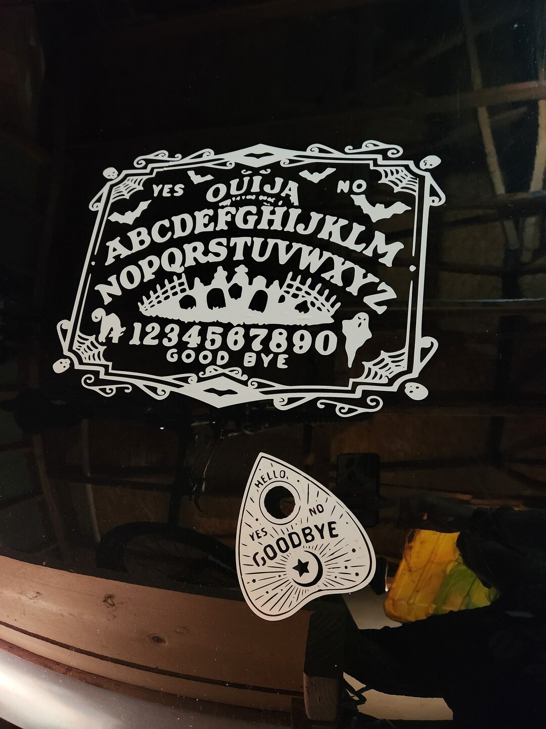 Ouija Board Vinyl Decal - Etsy