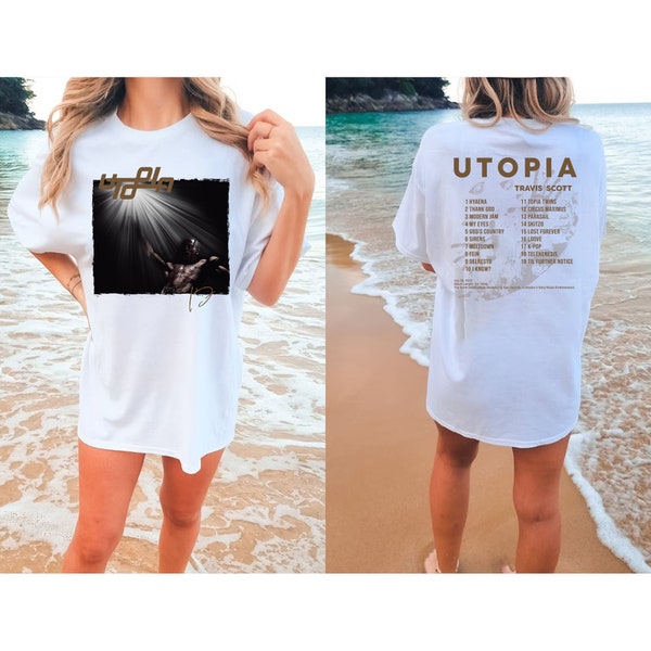 Travis Scott Utopia Tshirt - Etsy