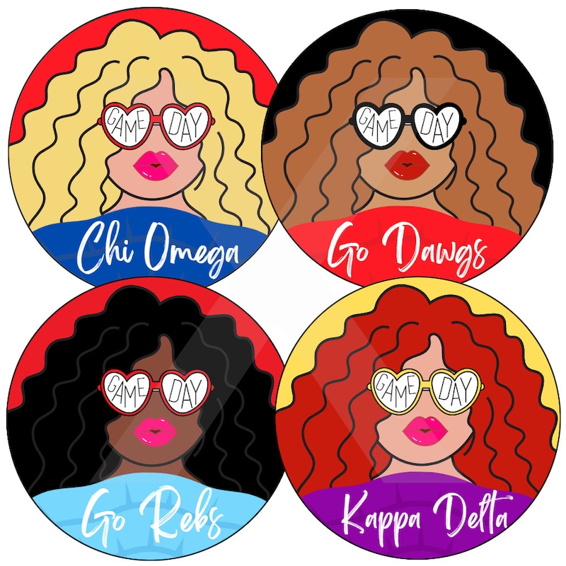 Sorority Buttons - Etsy