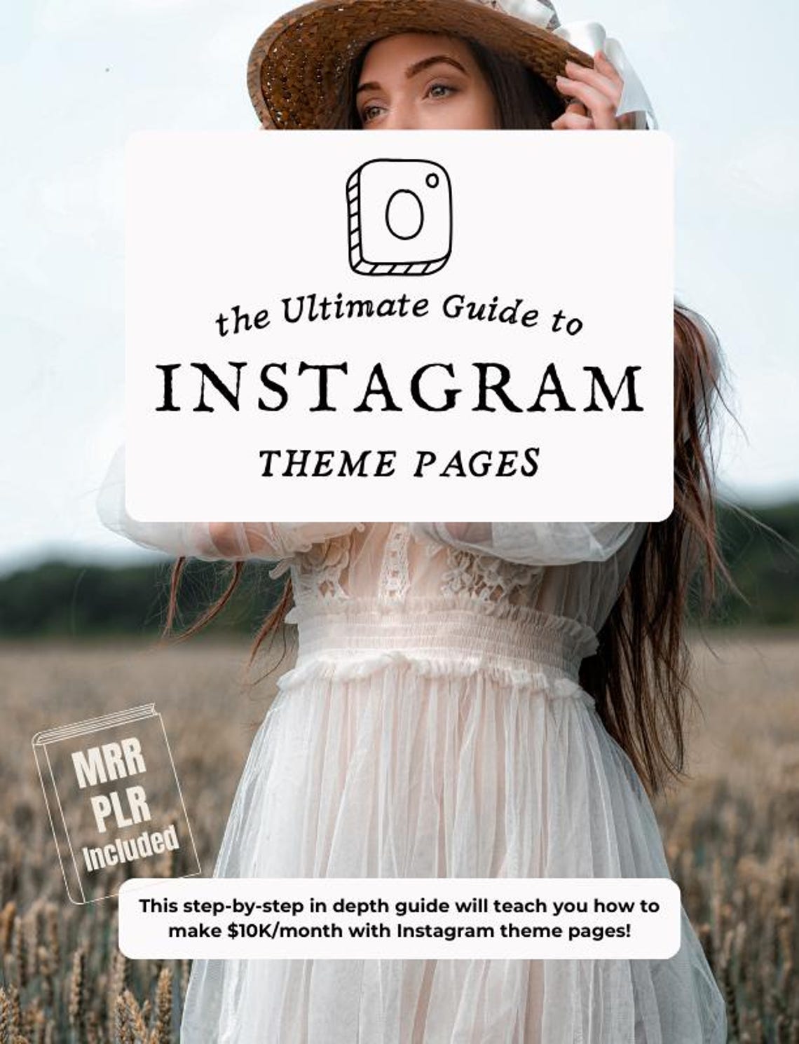 Instagram Theme Page Guide With MRR PLR | Faceless Marketing Guide ...