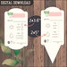 Printable Plant Care Tags for Plant Lovers, 6 Cute Designs, Fillable ...