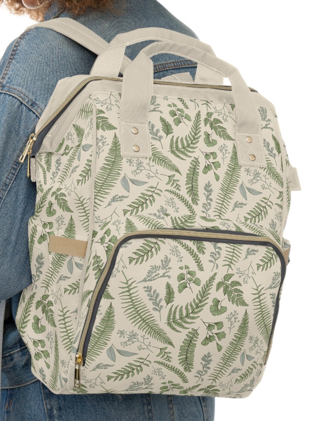 New Mom Multifunctional Diaper Backpack, Plant Lover Backpack ...