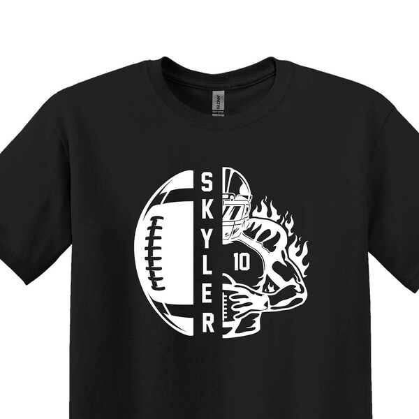 Football Player T Shirt Etsy