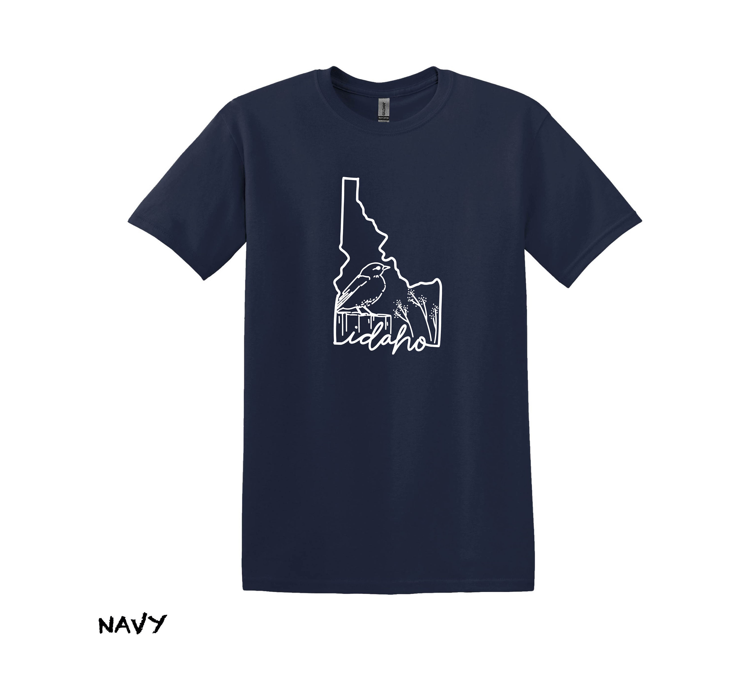 Idaho State Shirt, State Map Shirts, Custom State Shirts, State of ...