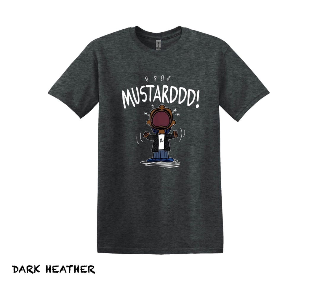 Mustard Meme Graphic Tee, Funny Viral Shirt - Etsy