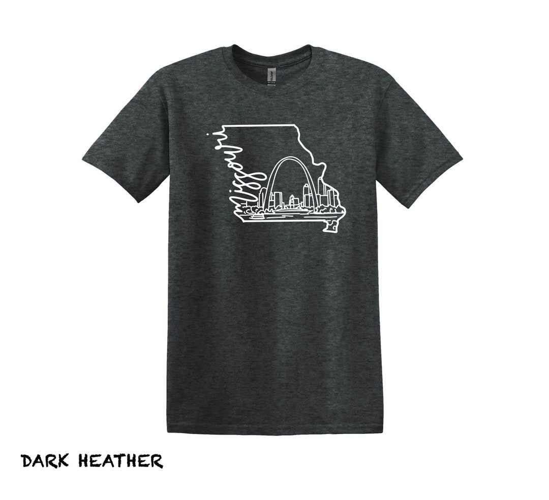 Missouri State Shirt, State Map Shirts, State of Missouri Shirt, Travel ...