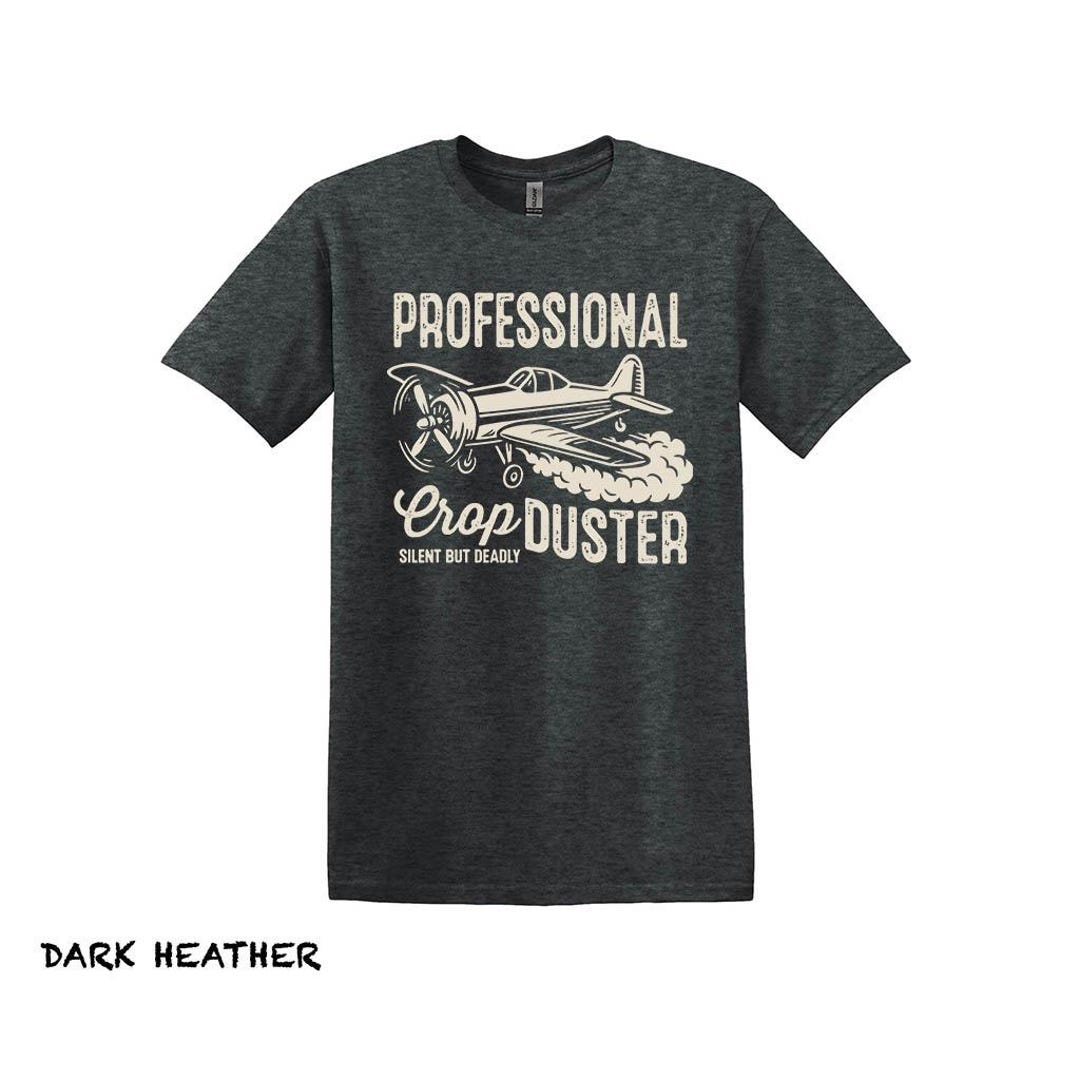 Professional Crop Duster Tee, Funny Mens Shirt, Husband Tee - Etsy