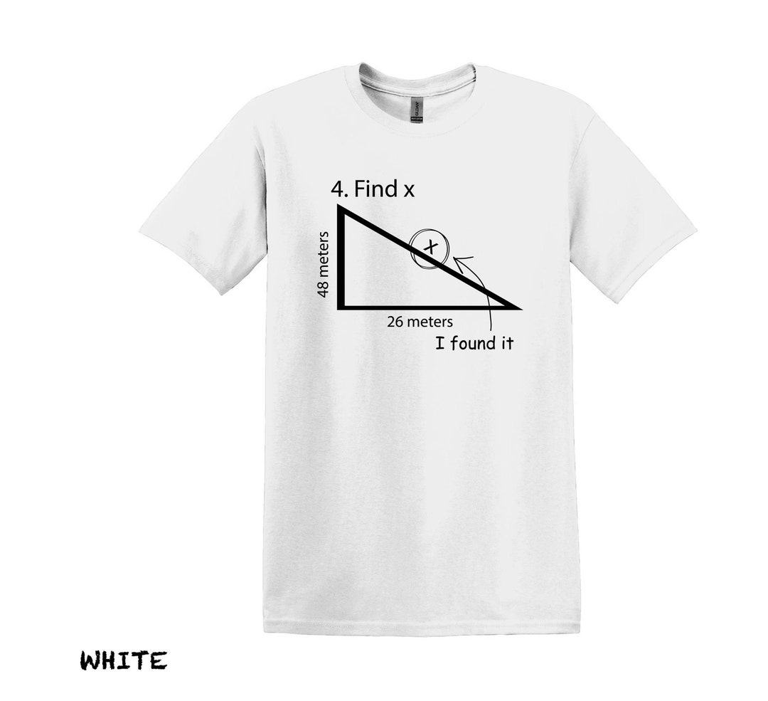 Find X T-shirt, Math Shirt, Math Problem Shirt, Funny Math Shirt - Etsy