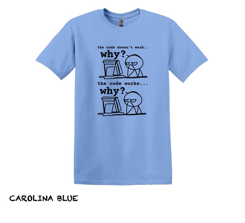 Coder Shirt, the Code Doesn't Work Why T-shirt, Programmers Shirt, Software Engineer Shirt ...