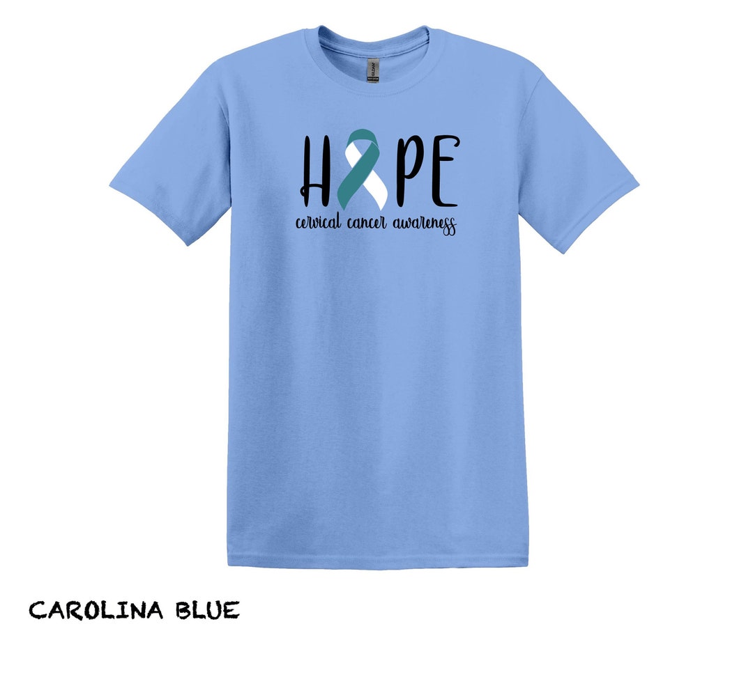 Cervical Cancer Awareness Shirt, Cervical Cancer Support Shirt ...