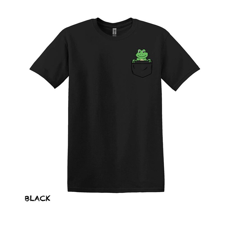 Pocket Frog Shirt, Funny Frog Shirts, Cute Frog Shirts, Frog Lover ...