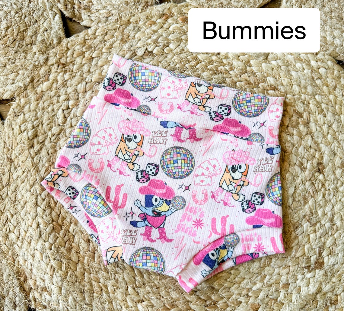 Cowgirl Bluey Baby and Toddler Outfit, Cowgirl Bluey Clothes, Girl ...