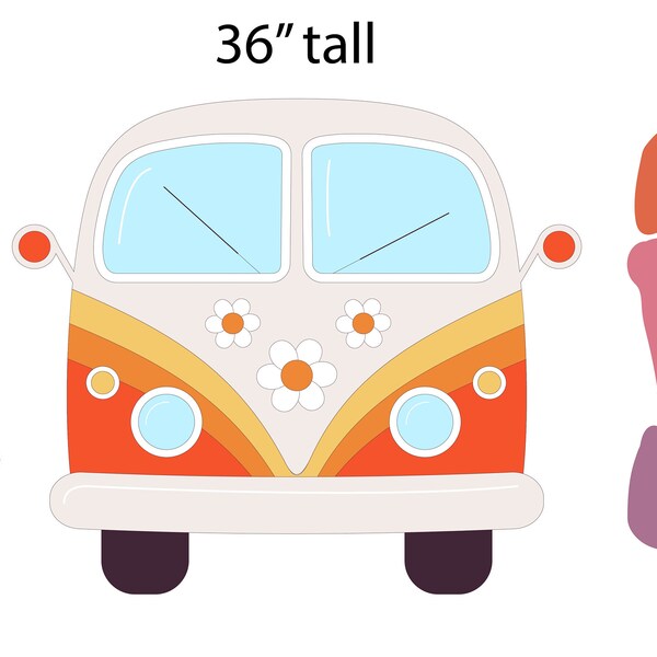 Groovy Van Prop - Etsy