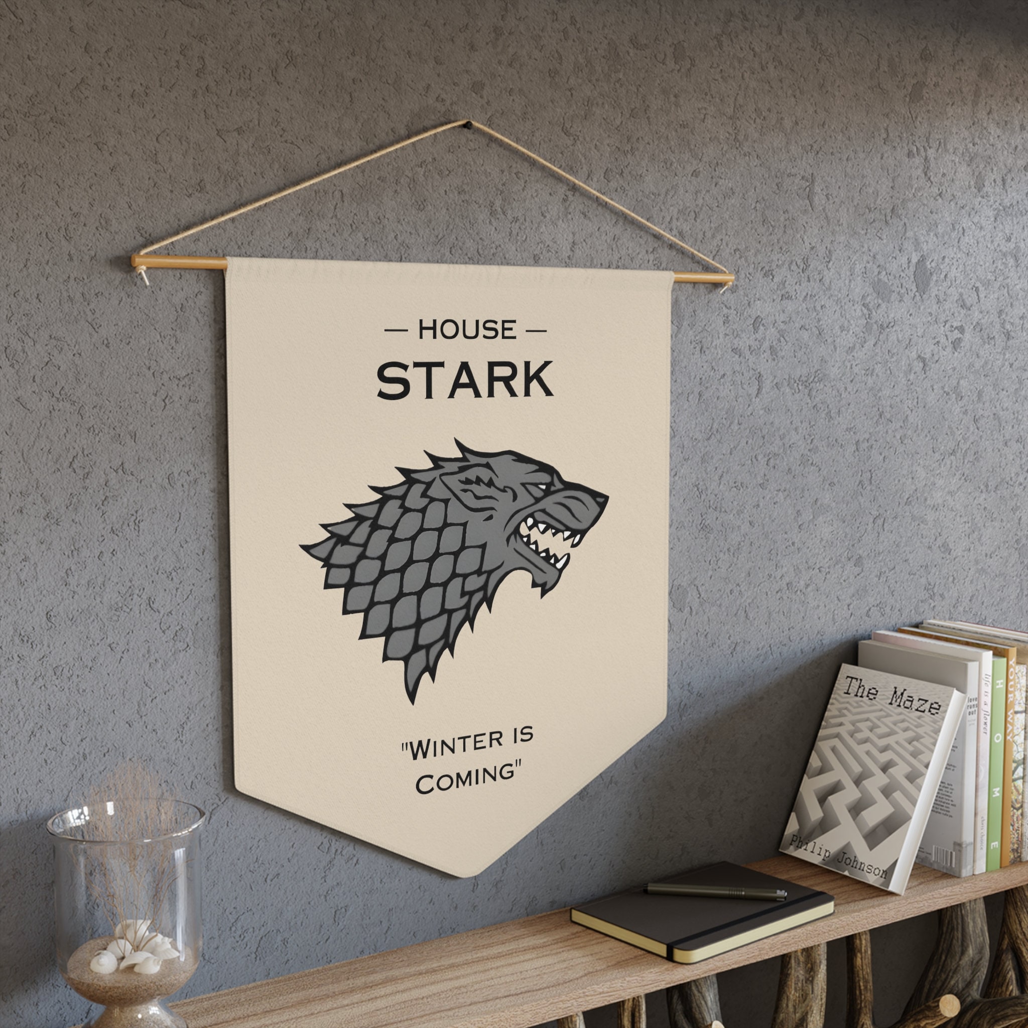 Game Of Thrones House Stark Flag