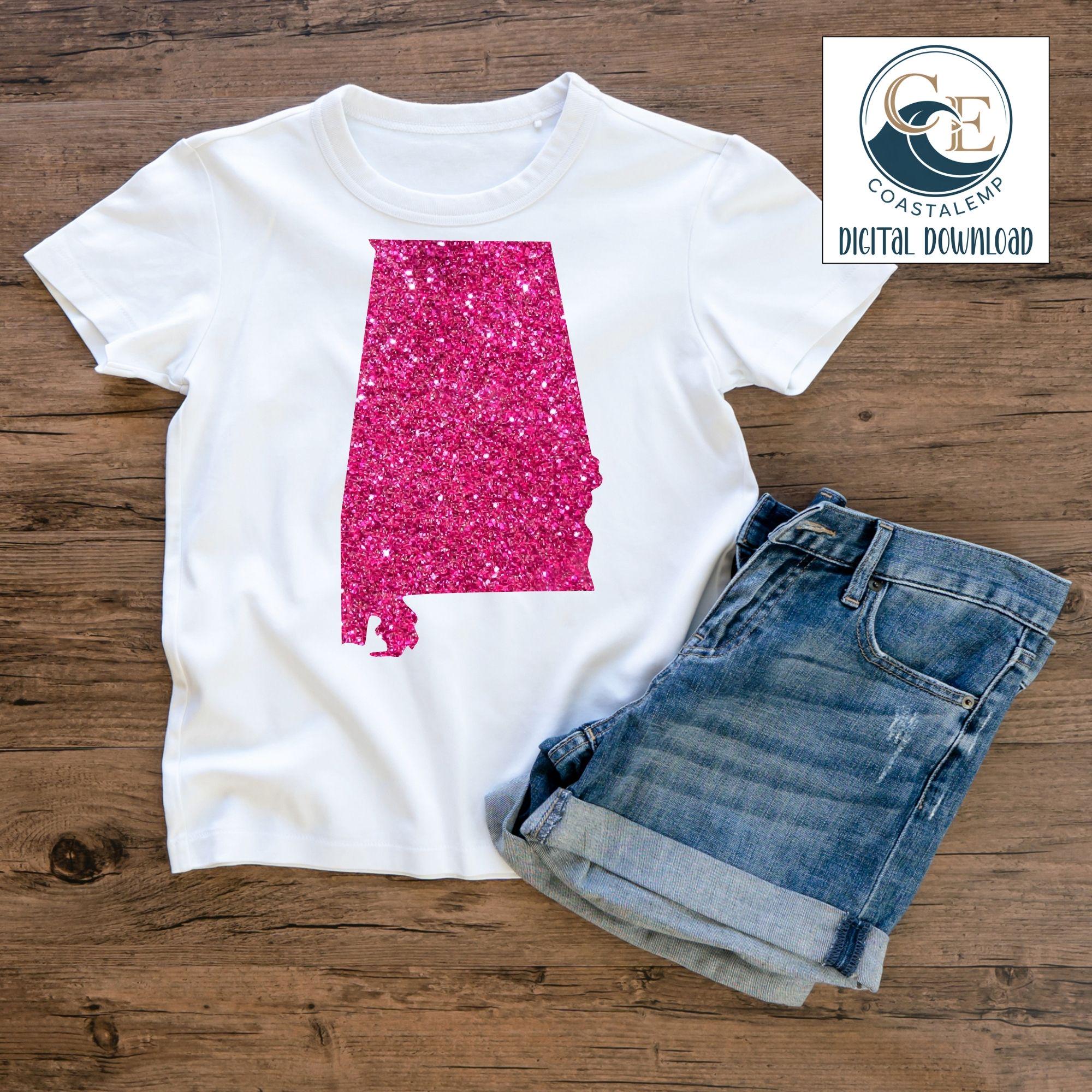 Alabama Shape Canva Frame Template, DIY Sublimation & DTF Design ...