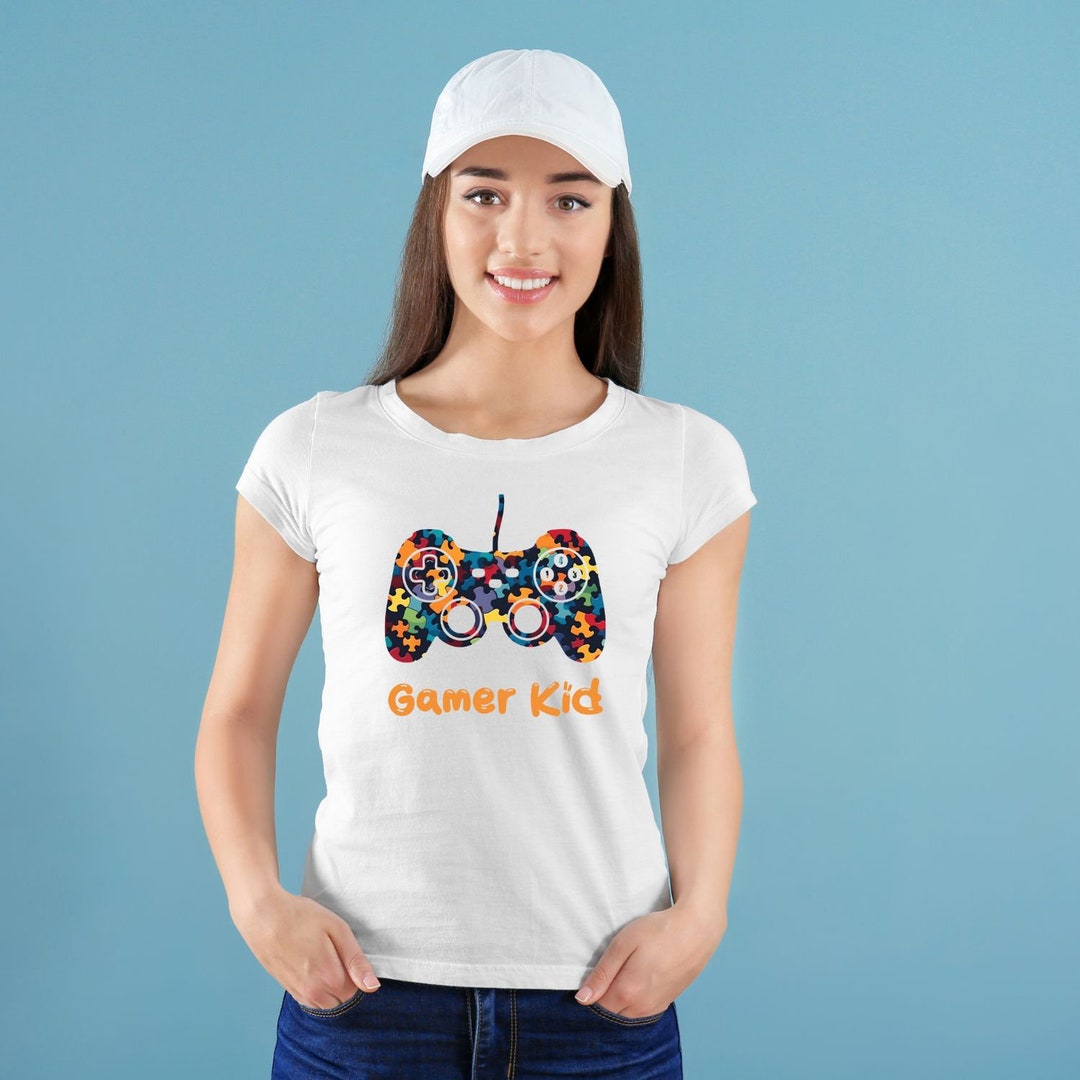 Puzzle Piece Game Controller Design: Colorful Gamer Art (PNG, SVG) - Etsy