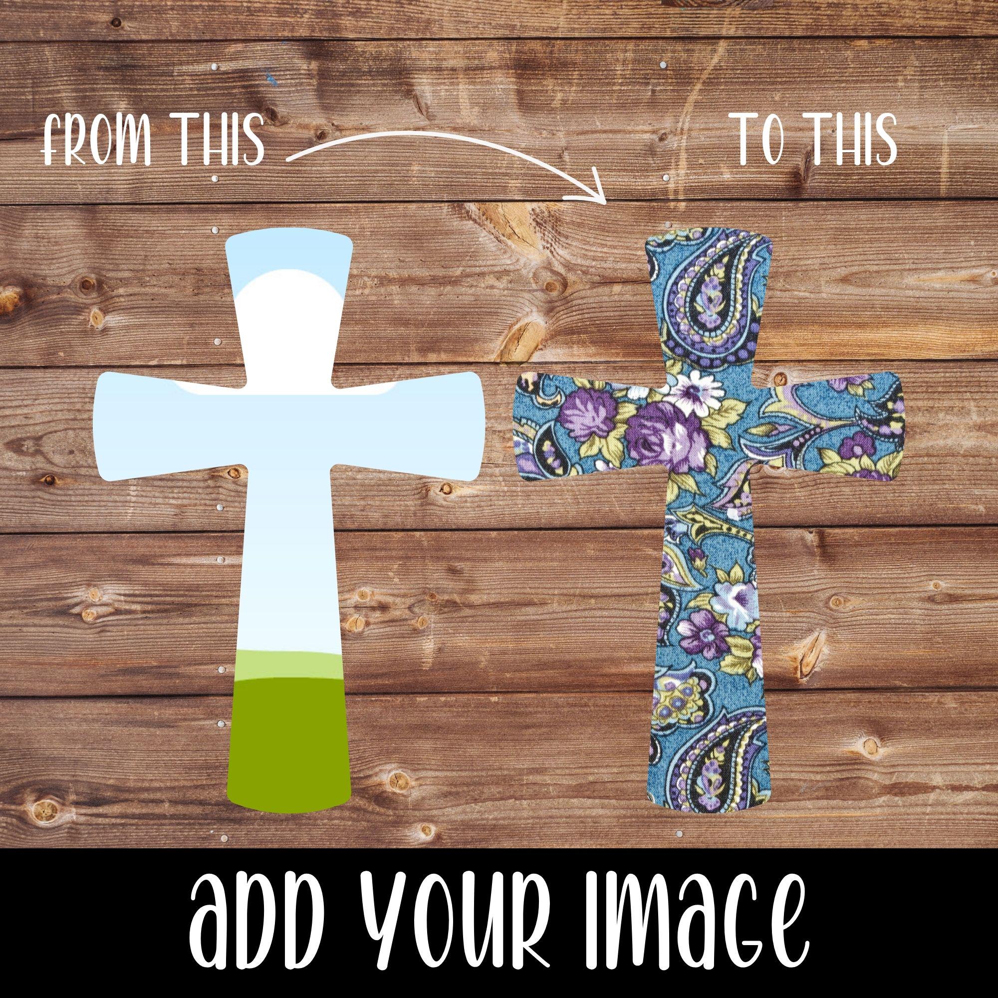 10 Cross Canva Frame Template Bundle Digital Download Christian Wall ...