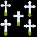 Cross Canva Frame Template Bundle, Editable Religious Shapes PDF, Drag ...
