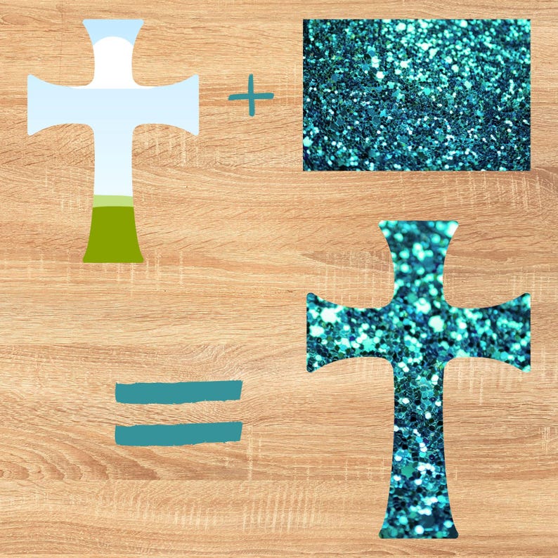 Cross Canva Frame Template Bundle, Christian Wall Art, Bible Verse ...