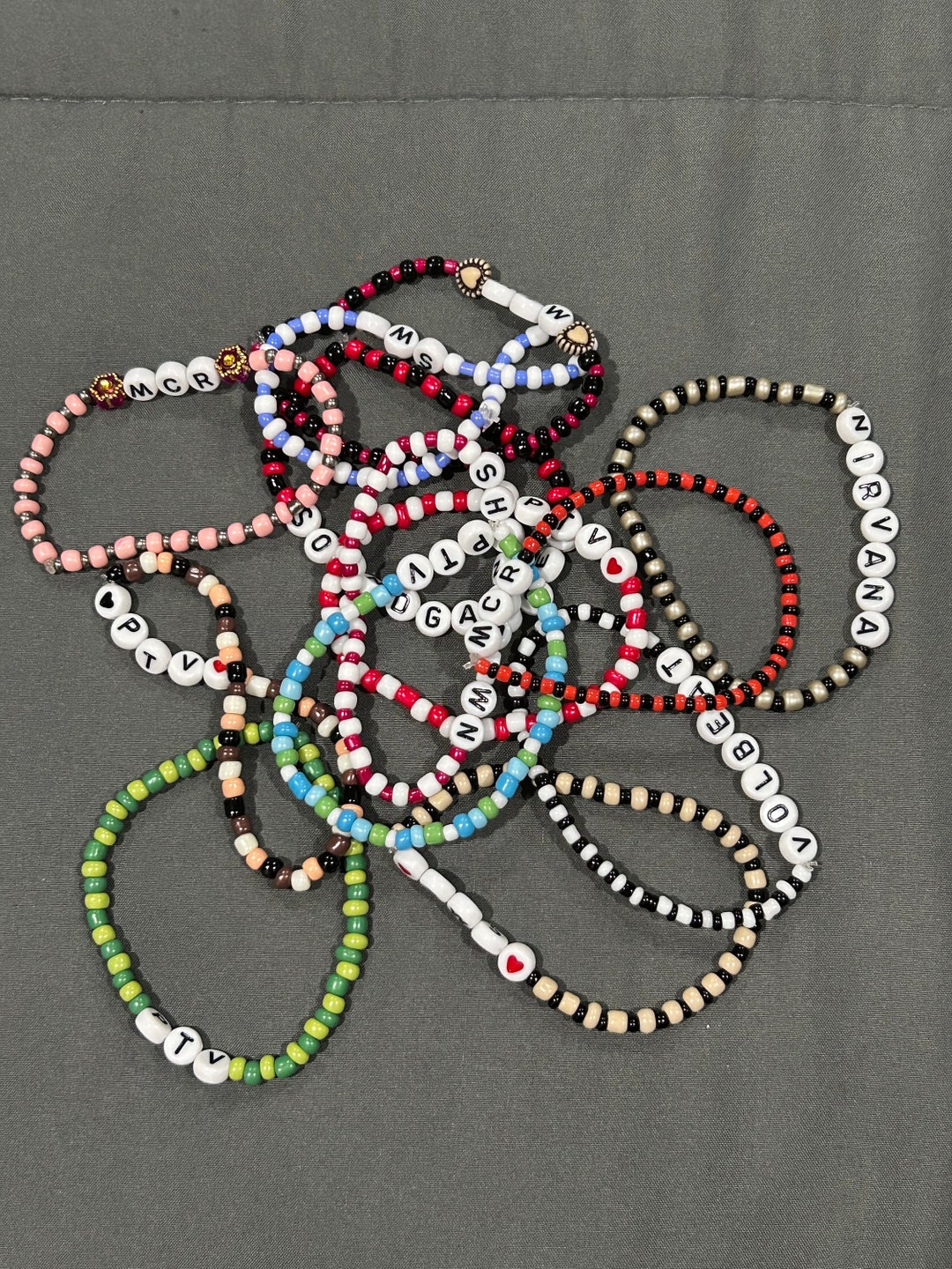 Custom Band Bracelets - Etsy