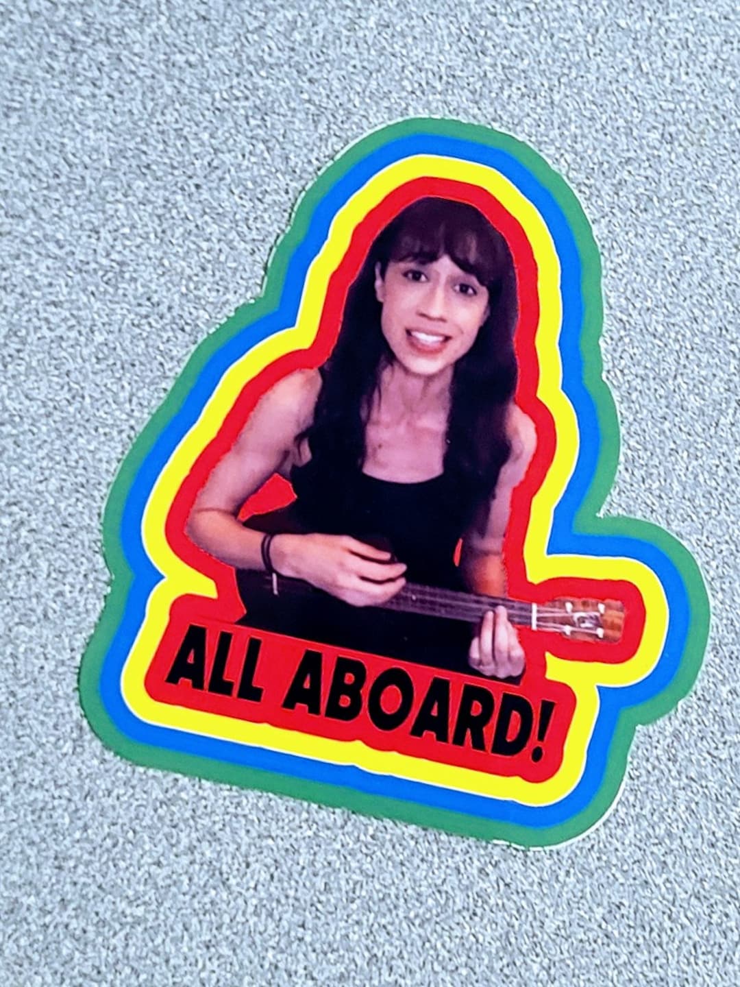 All Aboard! Bumper Sticker - Etsy