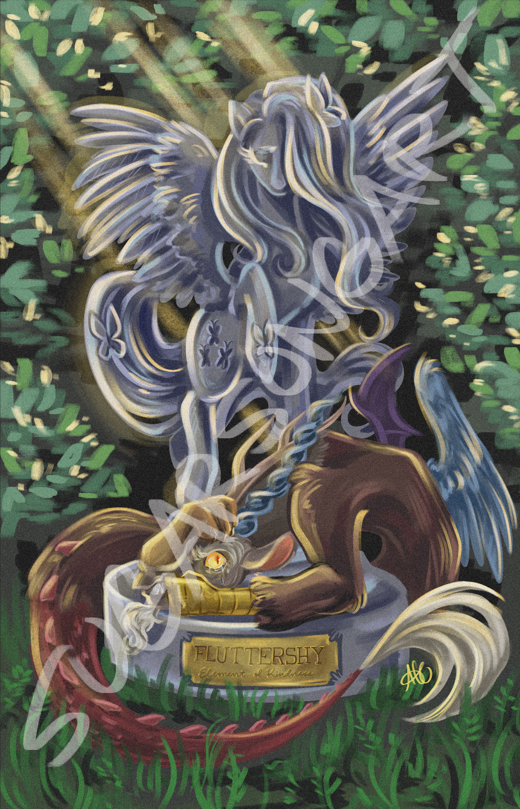 MLP Fluttercord Wallpaper Digital Download - Etsy