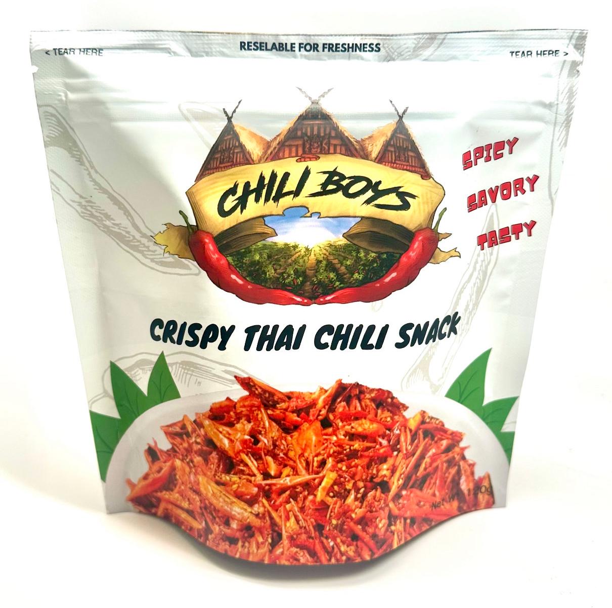 Chili Boys Crispy Thai Chili Snack | Umami | Bar Snack | Spicy | Salty ...