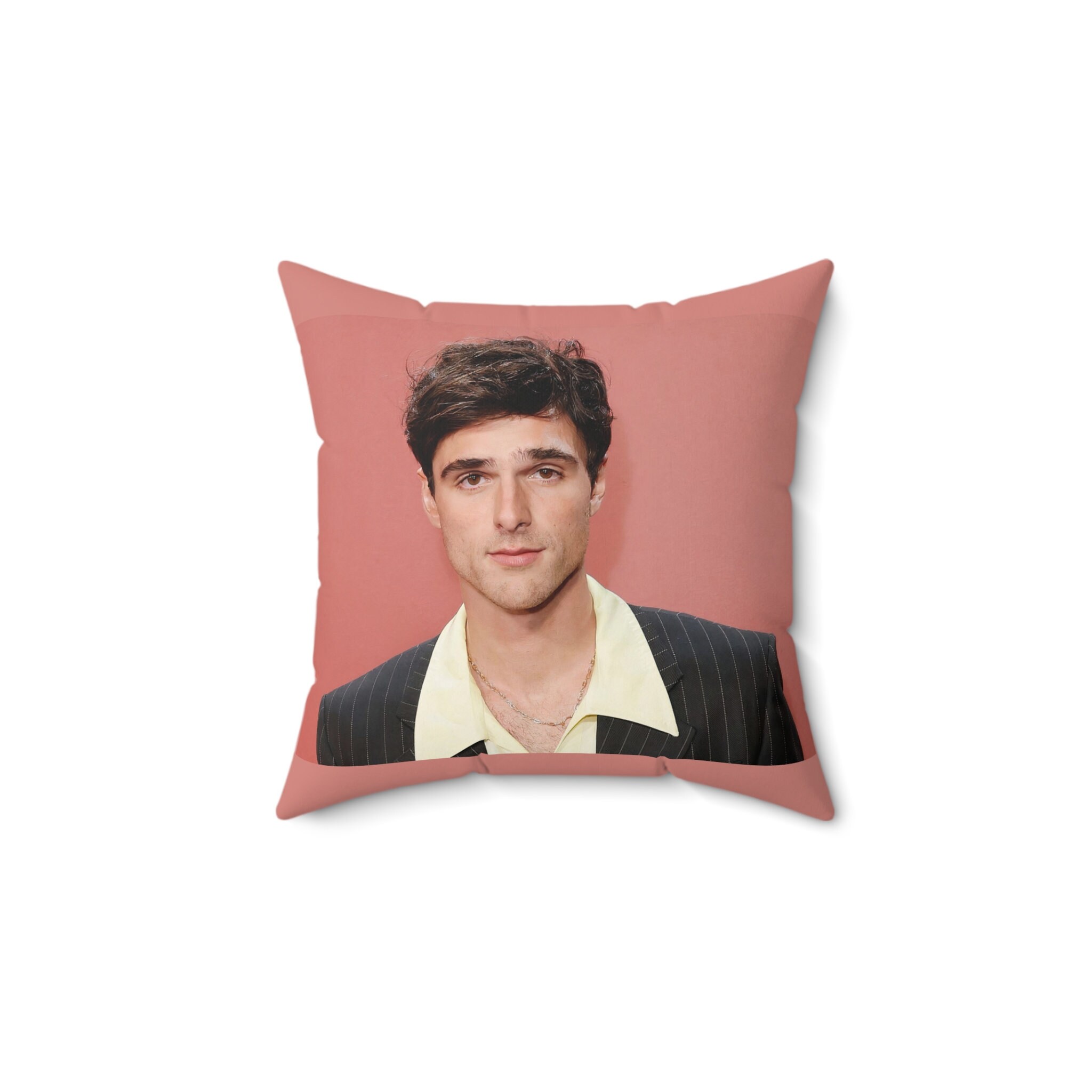 Jacob Elordi Saltburn Euphoria Face Throw Home Decor Square Pillow - Etsy