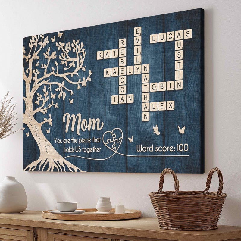 Large Canvas Tree Art - Etsy