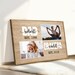 Custom Dad and Grandpa Photo Collage Frame - Personalized Father's Day ...