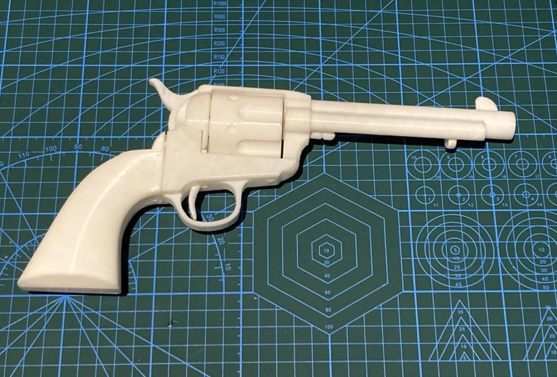 Cattleman Revolver RDR2 3D Printed Prop Gun Replica Kit - Etsy Australia