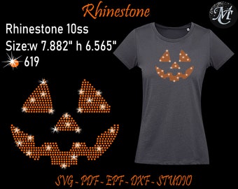 Halloween Rhinestone, Halloween Svg, Horror Rhinestone, Horror Svg ...