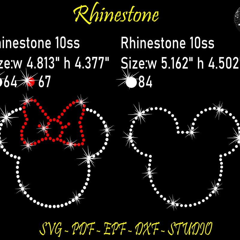 Mini Rhinestone Canvas - Etsy UK