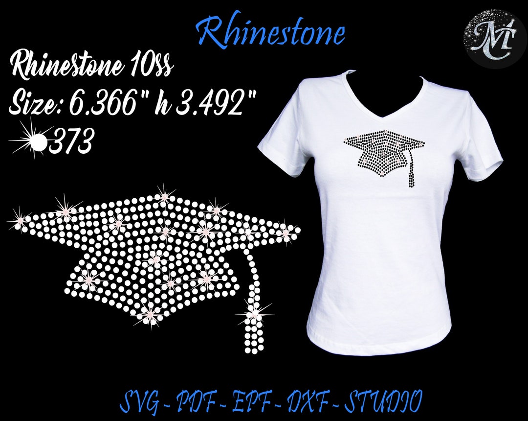 Class of 2024 Rhinestone, Class of 2024 Svg, Rhinestone Svg, Graduation ...