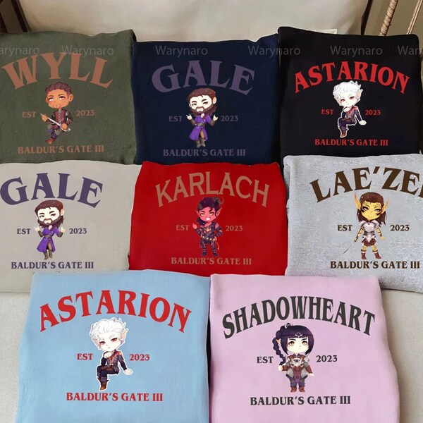 Baldurs Gate 3 Merch - Shop Online - Etsy