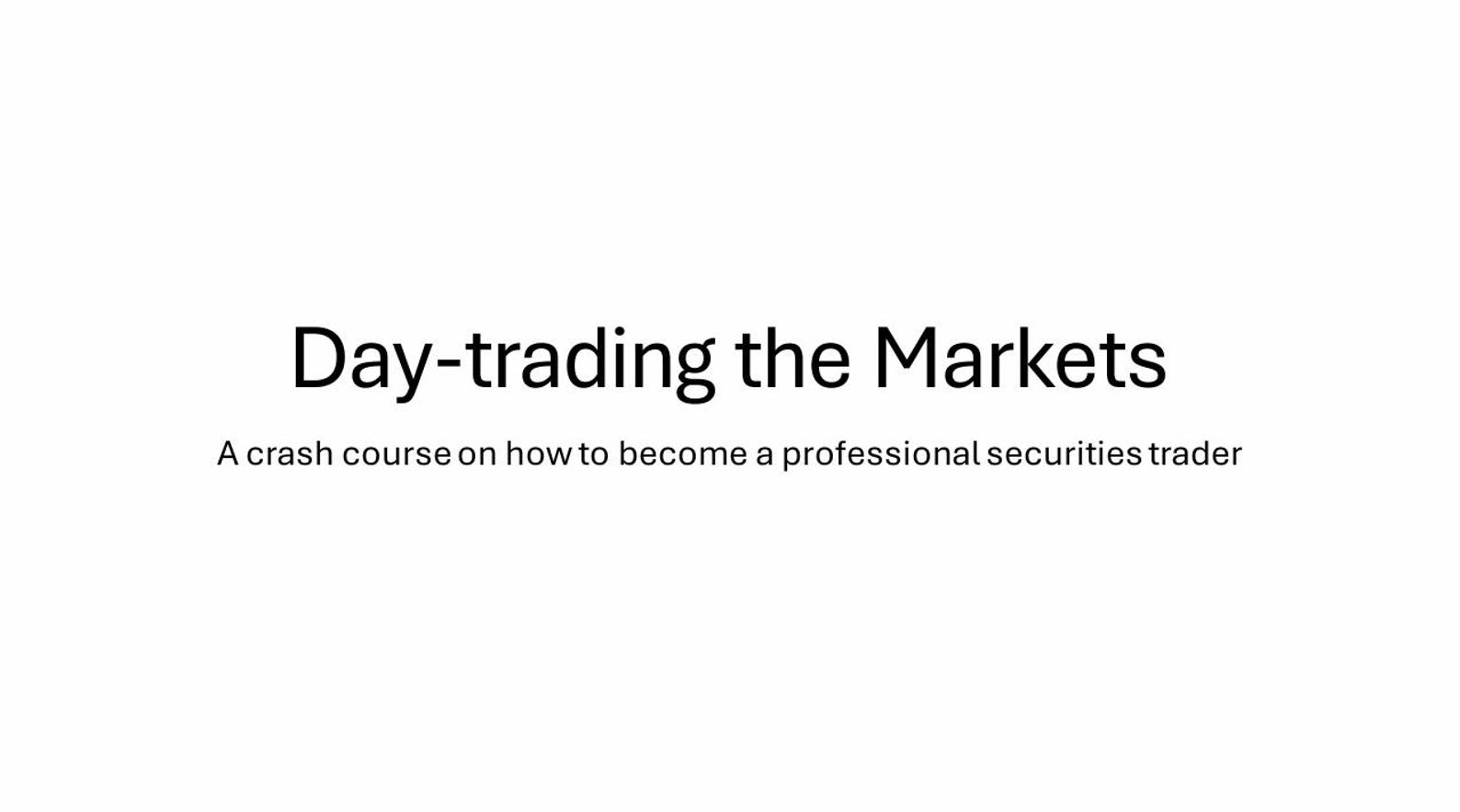 Novice Trader Worksheets/ Learn to Trade the Stock Market/ Day Trading ...