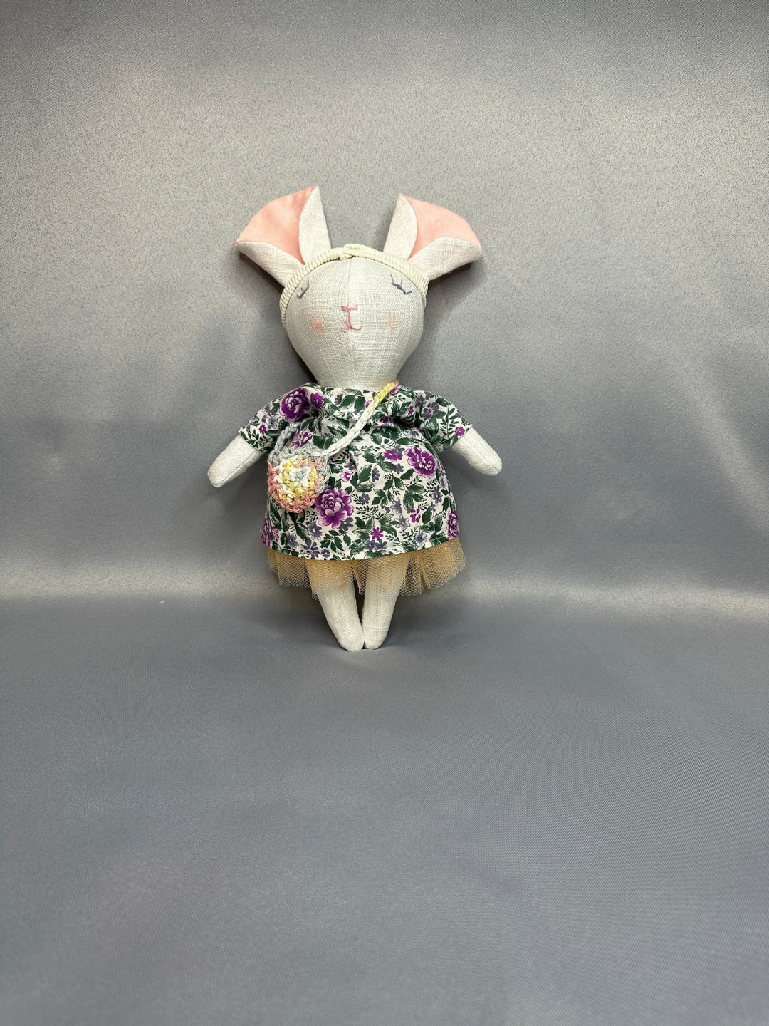 Handmade Organic Linen Mouse Doll With Stuffed Cloth/clothes for Dolls ...